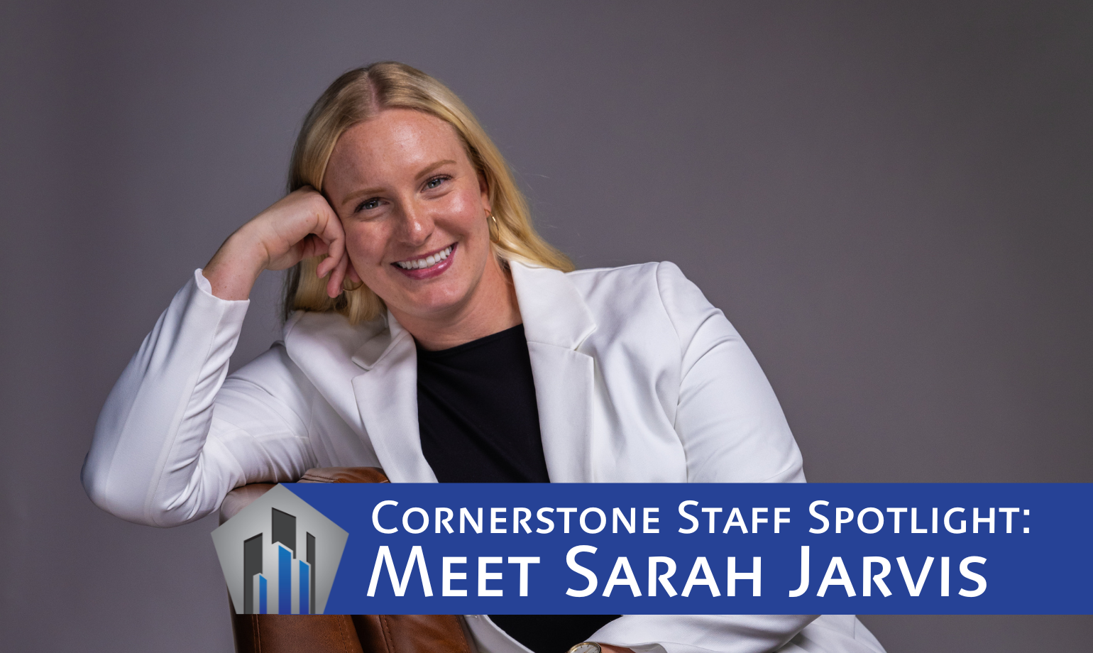 Cornerstone Staff Spotlight: Meet Sarah Jarvis - Cornerstone Commercial ...